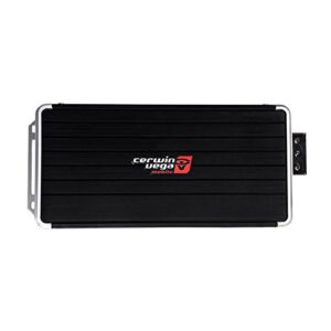 Cerwin Vega 4 Channel Amplifier 600W RMS Class D Amp, Ultra-Compact, Advanced Protection, for Car Audio Systems - Perfect Amplifier with Bass Knob, Ideal for Car Speakers Sound Quality B54