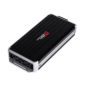 Cerwin Vega 4 Channel Amplifier 600W RMS Class D Amp, Ultra-Compact, Advanced Protection, for Car Audio Systems - Perfect Amplifier with Bass Knob, Ideal for Car Speakers Sound Quality B54