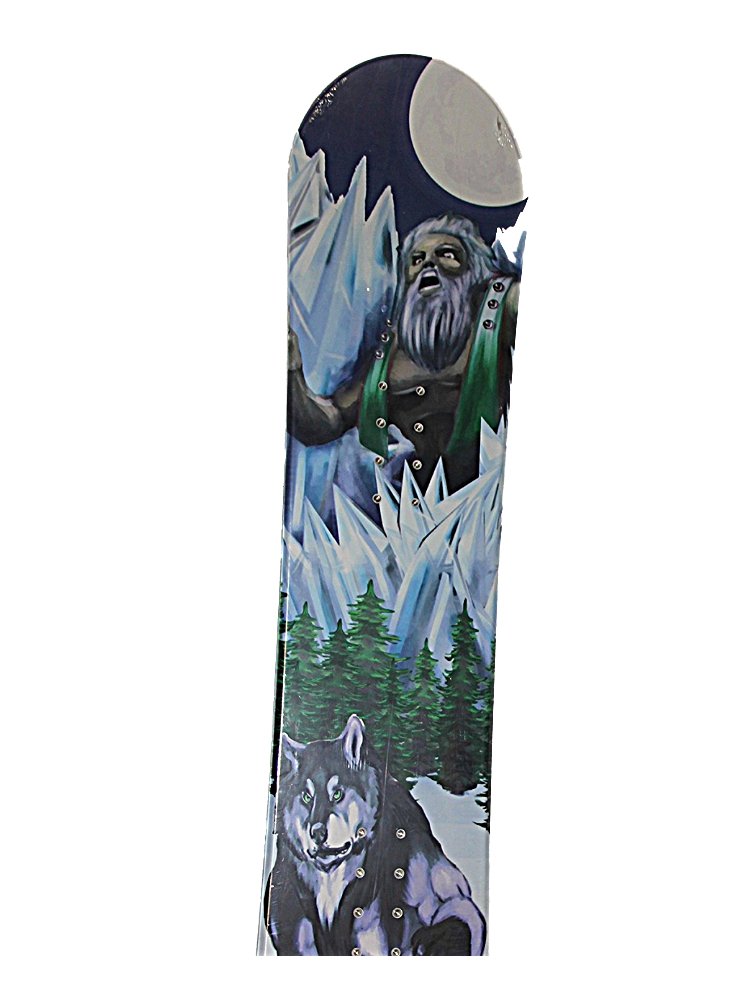 WSD Snowboard Junior Boreas, Wood Core, Steel Edges