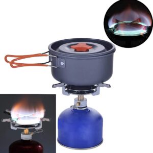 CHENBO Lightweight Outdoor Camping Stove Foldable Gas Stove Cookout Burner Backpacking Cooking Stove,Camping Backpacking Stoves