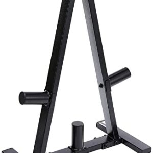 CAP Barbell A Frame Olympic Plate Rack, Dark Gray