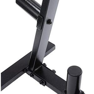 CAP Barbell A Frame Olympic Plate Rack, Dark Gray