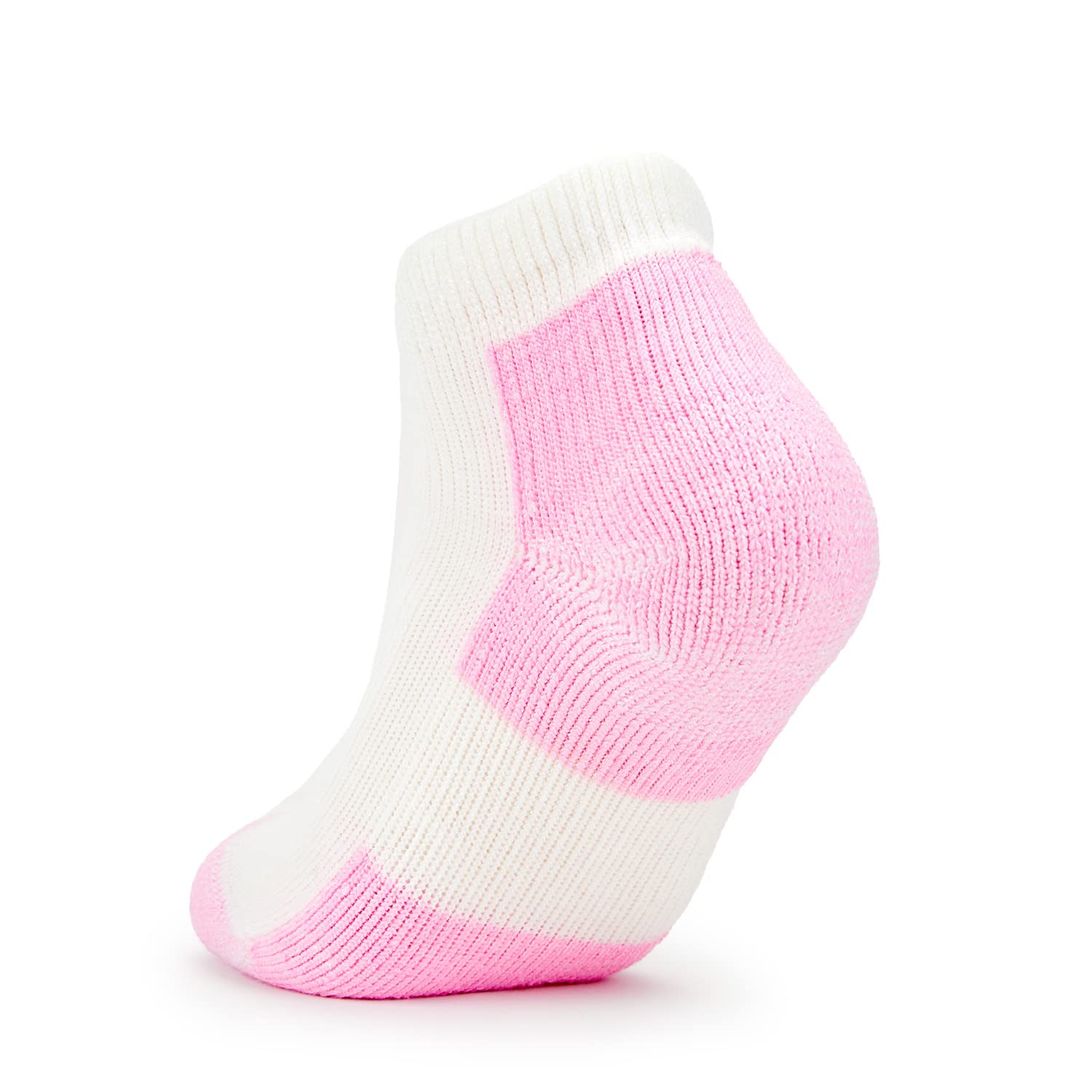 Thorlos Women's DWMXW Walking Thick Padded Ankle Sock, Pink (3 Pack), Medium