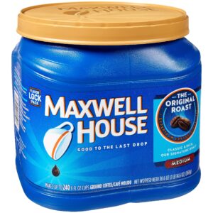 Maxwell House 04648 Coffee, Regular Ground, 30.6 oz Canister