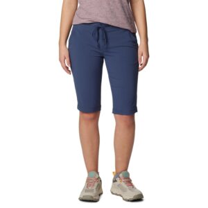 Columbia Women's Anytime Outdoor Long Short Shorts, nocturnal, 8x13