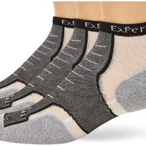 Thorlos Experia Thin Padded Ankle Sock, 3Pack Black L