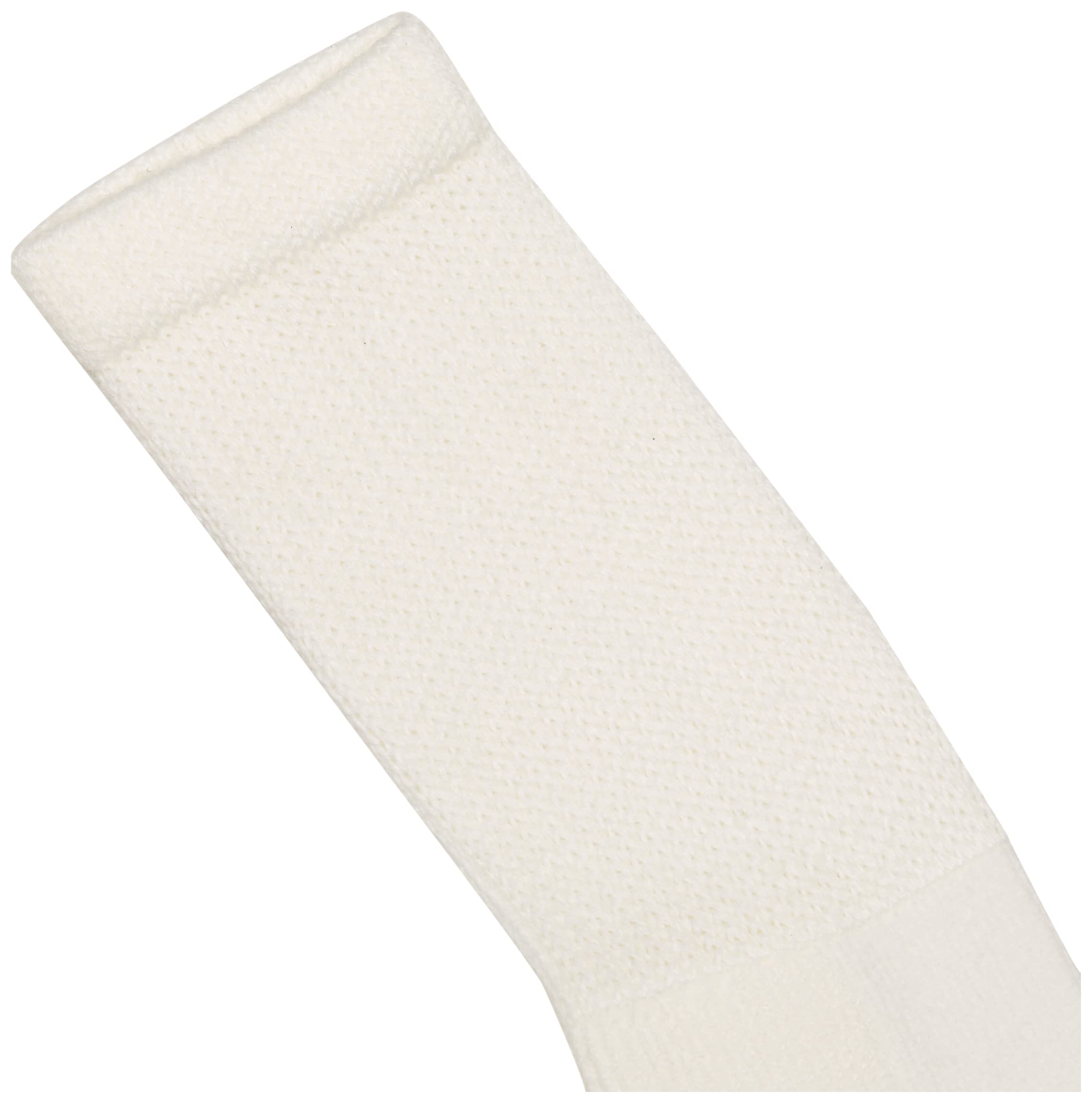 Thorlos Womens Tx Max Cushion Crew Tennis Socks, White (3 Pairs), Large US