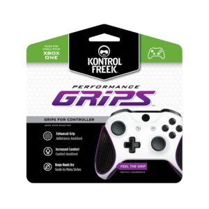 kontrolfreek performance grips for xbox one and xbox series x controller (nightfall black)