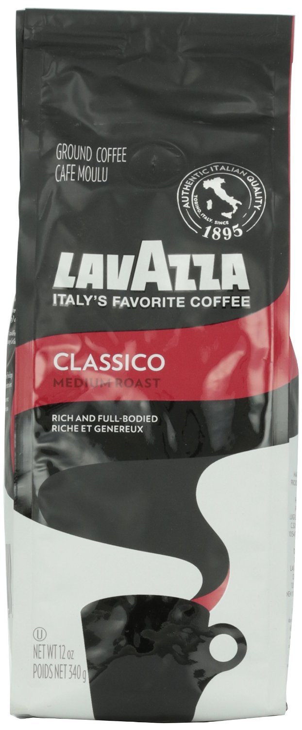 Lavazza Classico, Medium Roast Coffee, Grnd 12 Oz