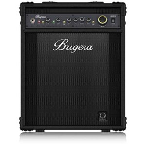 bugera bxd15 1000 watt bass amplifier with original 15" turbosound speaker, mosfet preamp, compressor and dynamizer technology, black