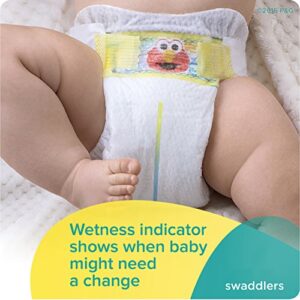 Pampers Swaddlers Disposable Baby Diapers, Size 4, One Month Supply, 164 Count