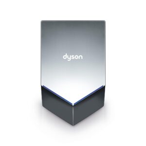 dyson airblade v hand dryer, nickel, 18l x 11w x 6h