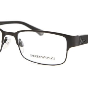 Emporio Armani EA1036-3109 Eyeglasses Frame MATTE BLACK w/DEMO LENS 53mm