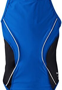 Speedo Girl's Swimsuit One Piece PowerFlex Energy Back Solid Youth Team Colors - Manufacturer Discontinued