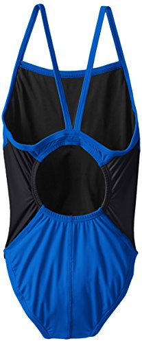 Speedo Girl's Swimsuit One Piece PowerFlex Energy Back Solid Youth Team Colors - Manufacturer Discontinued