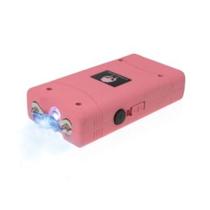 gladiator ultra powerful mini stun gun police rechargeable with flashlight