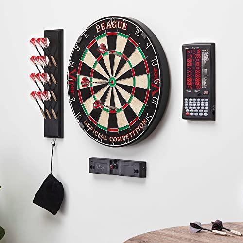 Viper ProScore Digital Dart Scorer Electronic Dartboard Scoreboard For Up to 8 Players, with 40 Games and 655 Game Options, Including Cricket and X01, Black