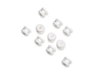 stayput white attachment knobs - 10 pack, knobs are used with shock cords for canvas which are sold separately