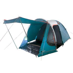 NTK Indy GT 5 to 6 Person Tent for Camping and Hiking| Lightweight & Portable | 100% Waterproof Dome & Breathable Mesh | 3 Season Outdoor Tent| High Performance Family Tent.