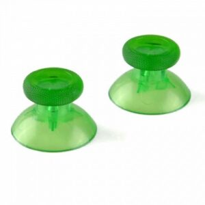 gametown analog thumbstick thumb stick joystick for microsoft xbox one game controller 2pcs transparent green