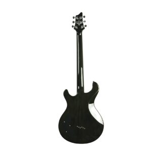 IYV 6 String IP-350 TBK PRS Solid-Body Electric Guitar, Trans Black