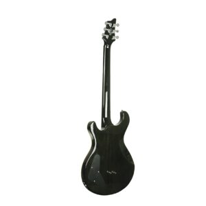 IYV 6 String IP-350 TBK PRS Solid-Body Electric Guitar, Trans Black