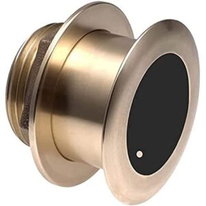 bronze tilted thru-hull transducer with depth & temperature [12° tilt] - airmar b175l