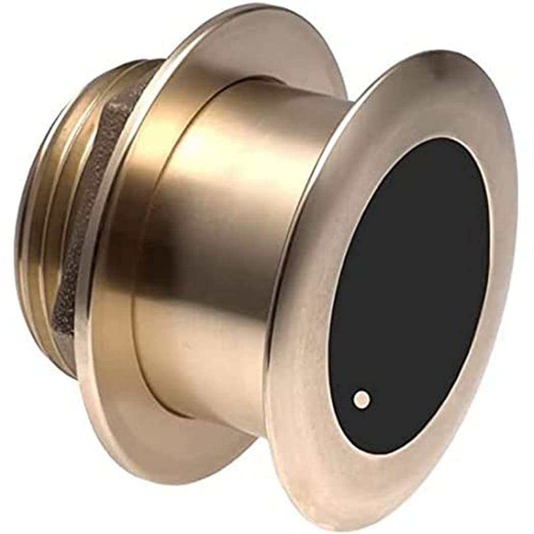 Bronze Tilted Thru-Hull Transducer with Depth & Temperature [12° tilt] - Airmar B175L