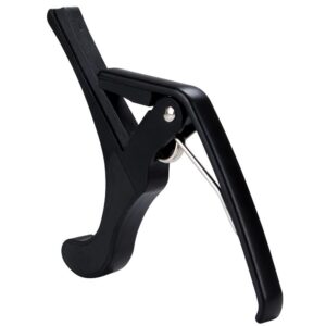 AW Guitar Capo Key for Acoustic Electric Classical Guitar Ukulele 4 to 6 String Guitars Aluminium New Black