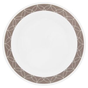 corelle livingware sand sketch 10.25" dinner plate (set of 4)