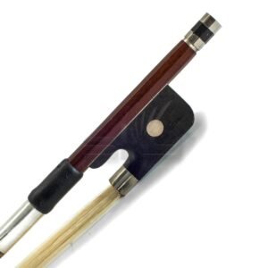 sky 4/4 full size cello bow round stick ebony frog brazil wood mongolian horsehair well balanced