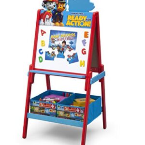 Delta Children Wooden Double-Sided Kids Easel with Storage -Ideal for Arts & Crafts, Homeschooling and More - Greenguard Gold Certified, Nick Jr. PAW Patrol