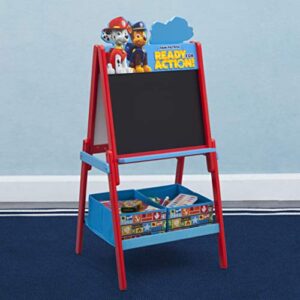 Delta Children Wooden Double-Sided Kids Easel with Storage -Ideal for Arts & Crafts, Homeschooling and More - Greenguard Gold Certified, Nick Jr. PAW Patrol