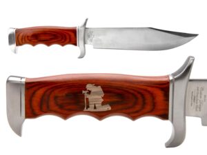 ndz performance elk ridge outdoor hunting fixed blade full tang knife fireman's prayer