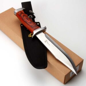 NDZ Performance Elk Ridge Outdoor Hunting Fixed Blade Full Tang Knife Fireman's Prayer