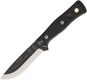 tops knives fieldcraft knife by b.o.b.: the brothers of bushcraft - g-10 black handle