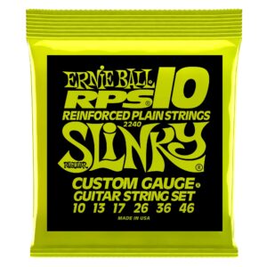 Ernie Ball RPS Regular Slinky Guitar Strings, 10-13-17-26-36-46, Lot/4, P02240