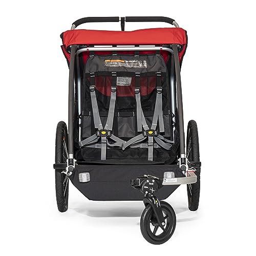 Burley Honey Bee, 2 Seat Kids Bike Trailer & Stroller