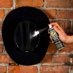 Bickmore Foaming Dark Hat Cleaner | Remove Dirt, Dust, Fingerprints & Sweat Stains - Great for Fur - Felt Cowboy Hats, Baseball Hats & More