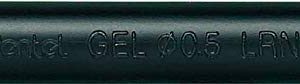 Pentel Refill Ink for EnerGel Liquid Gel Pen / 0.5mm Black Ink / Value Set of 10 Refills