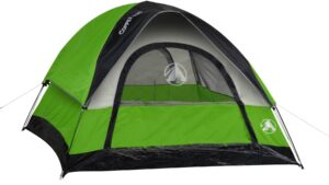 gigatent 7′ x 7′ 3 person 3 season dome tent waterproof & uv resistant fabric carry bag included