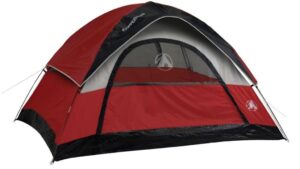 gigatent 4 person camping tent – spacious, lightweight, heavy duty backpacking tent - weather and flame resistant outdoor hiking gear – fast and easy set-up – 9’x7’ floor, 58” peak height