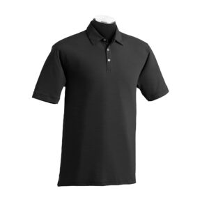 Callaway Men's Golf Short Sleeve Tonal Stripe Polo Shirt, Black, Small