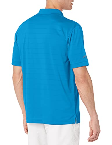 Callaway Mens Short Sleeve Opti-dri™ Performance Polo (Size Small - 4x Big & Tall) Golf Shirt, Medium Blue, Large US