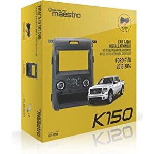 Maestro KIT-F150 Dash Kit and T-Harness for 2013-2014 Ford F150 Trucks with 4.3 inch Screen