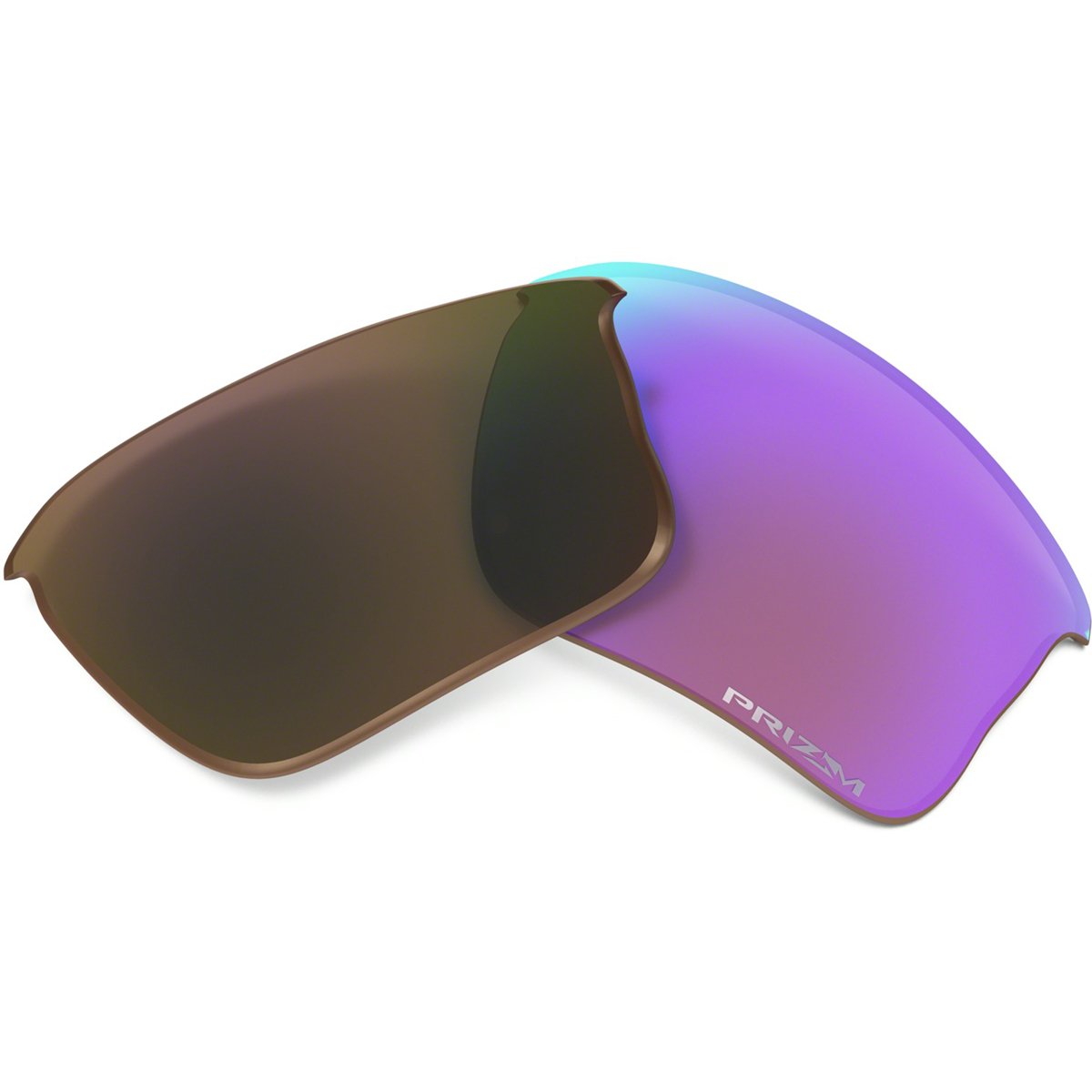 Oakley Flak Jacket XLJ Rectangular Replacement Sunglass Lenses, Prizm Golf, 63 mm