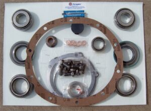 complete master bearing/installation kit for ford 9" - timken usa - 9 inch - rebuild - 3.06" carrier bearings/daytona pinion bearing