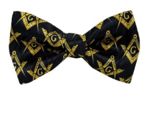 pbtn-175-1 - mens masons pre tied bow tie