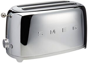 smeg 4-slice toaster-chrome