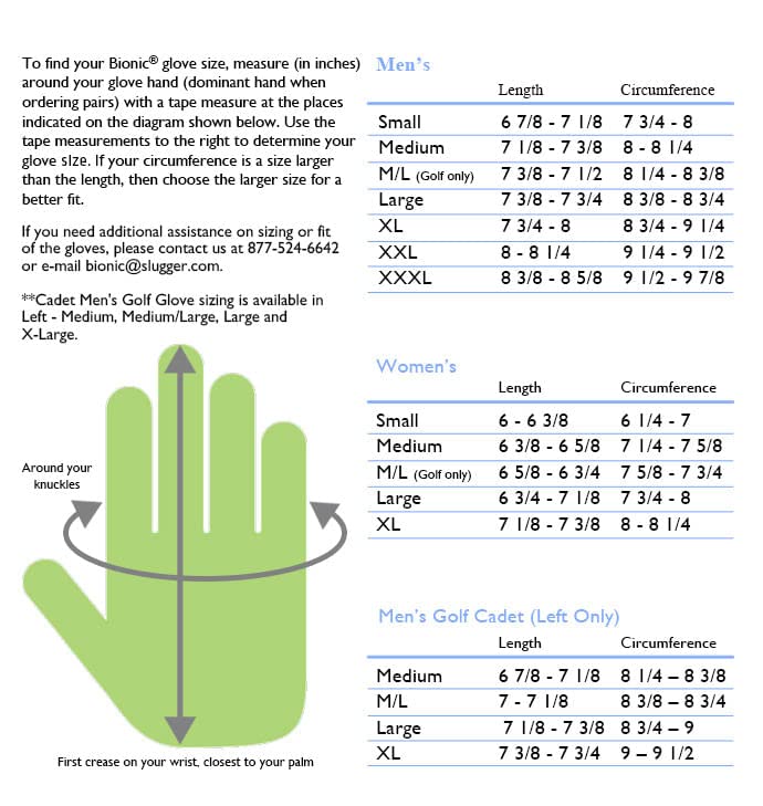 BIONIC Glove Mens Stablegrip with Natural Fit Golf Glove Regular White Left.